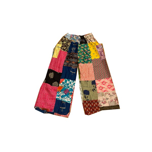 Patchwork Pants - Etsy
