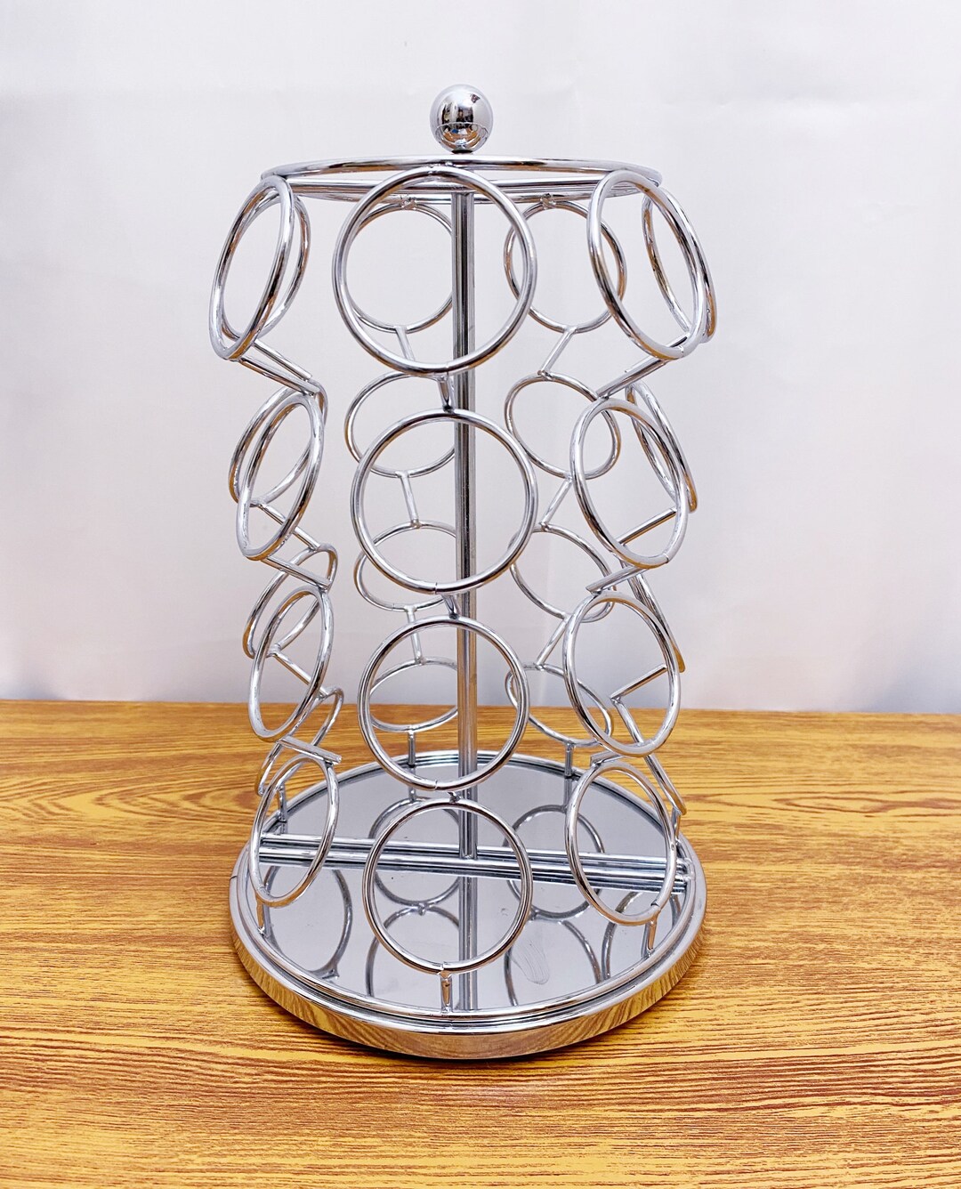 Vintage Stainless Steel Keurig Coffee K Cup Carousel K Cup Organizer ...