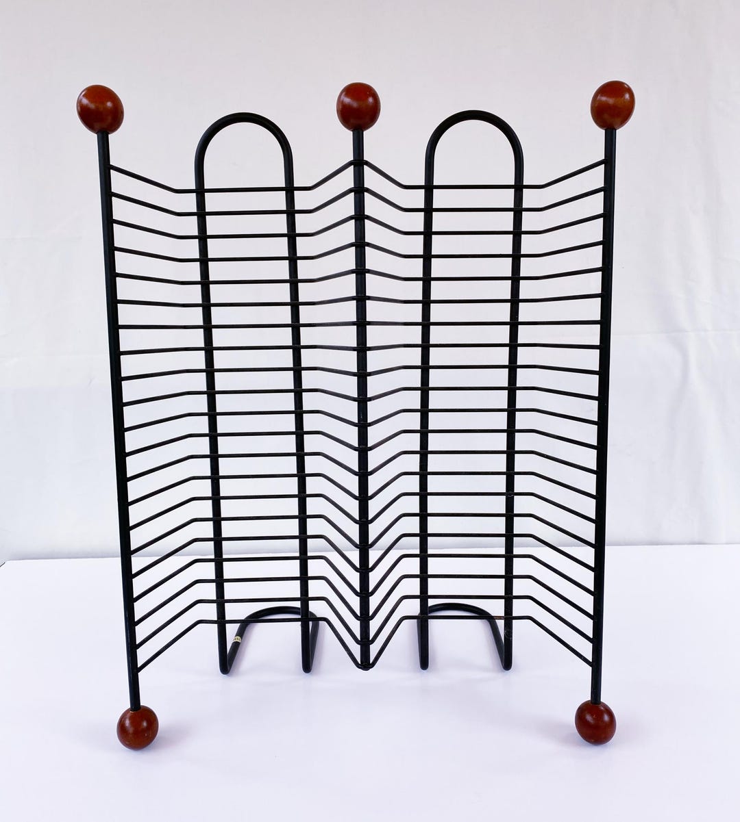 Vintage Black Wire Desktop 40 CD Holder CD Organizer - Etsy
