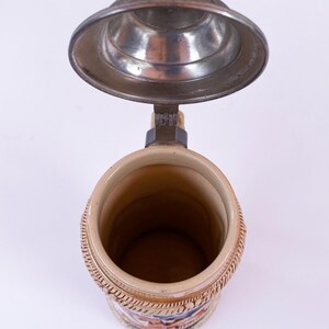 Vintage German Beer Stien West Germany Stein With Pewter Lid ...