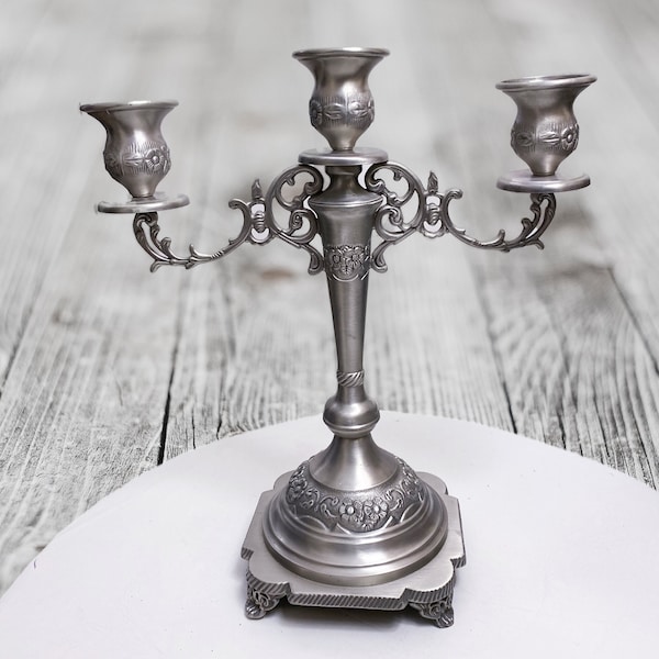 3 Arm Candle Holder - Etsy