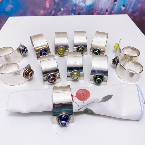 Napkin Rings Vintage - Etsy