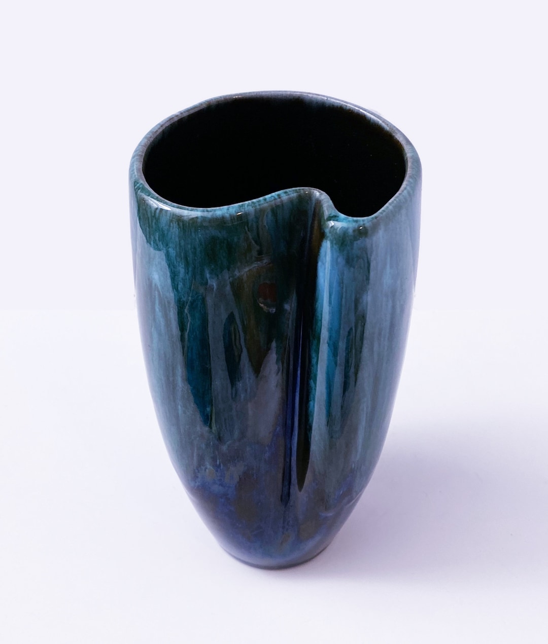 Vintage Blue Mountain Pottery Vase BMP Collingwood Canada Collectible ...