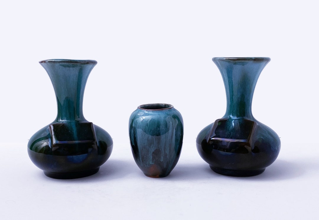 Vintage Blue Mountain Pottery Vases BMP Collingwood Canada Collectible ...