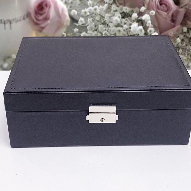 Leather Jewelry Box - Etsy