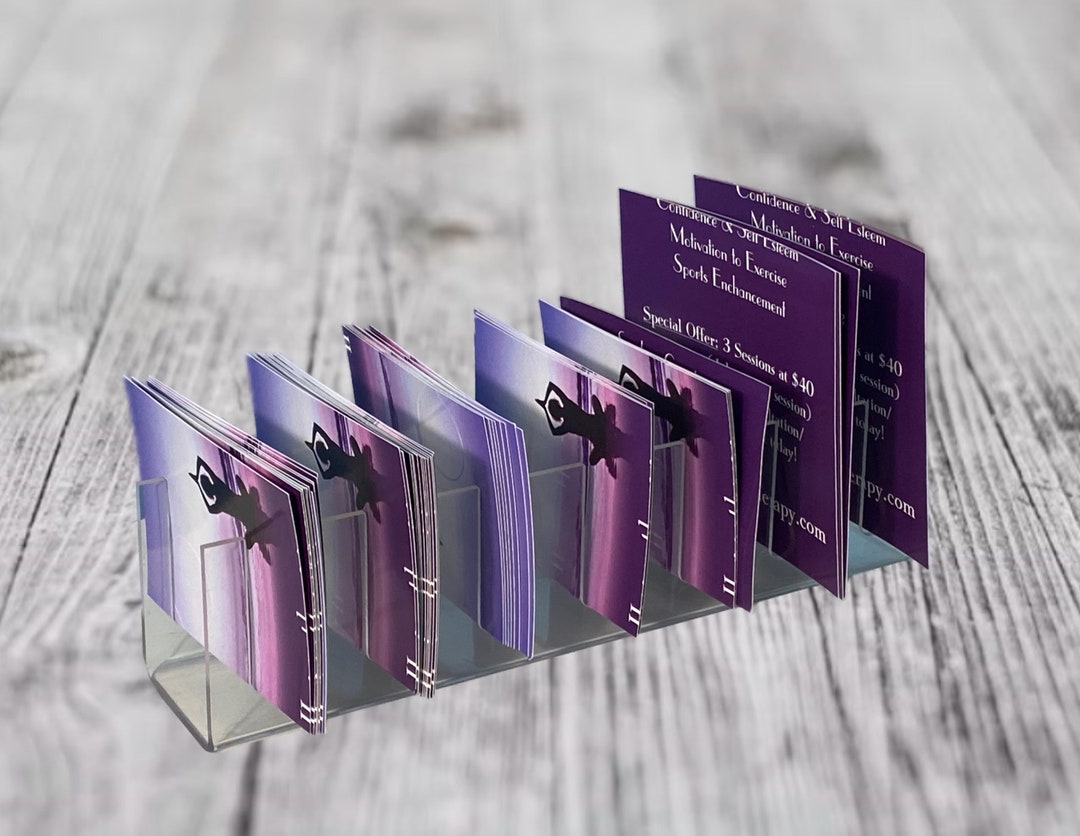 Counter Top Card Display Stand - Etsy