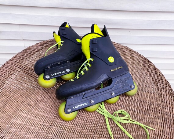 Vintage Rollerblade Lightning 1988 Inline Skates Size… - Gem