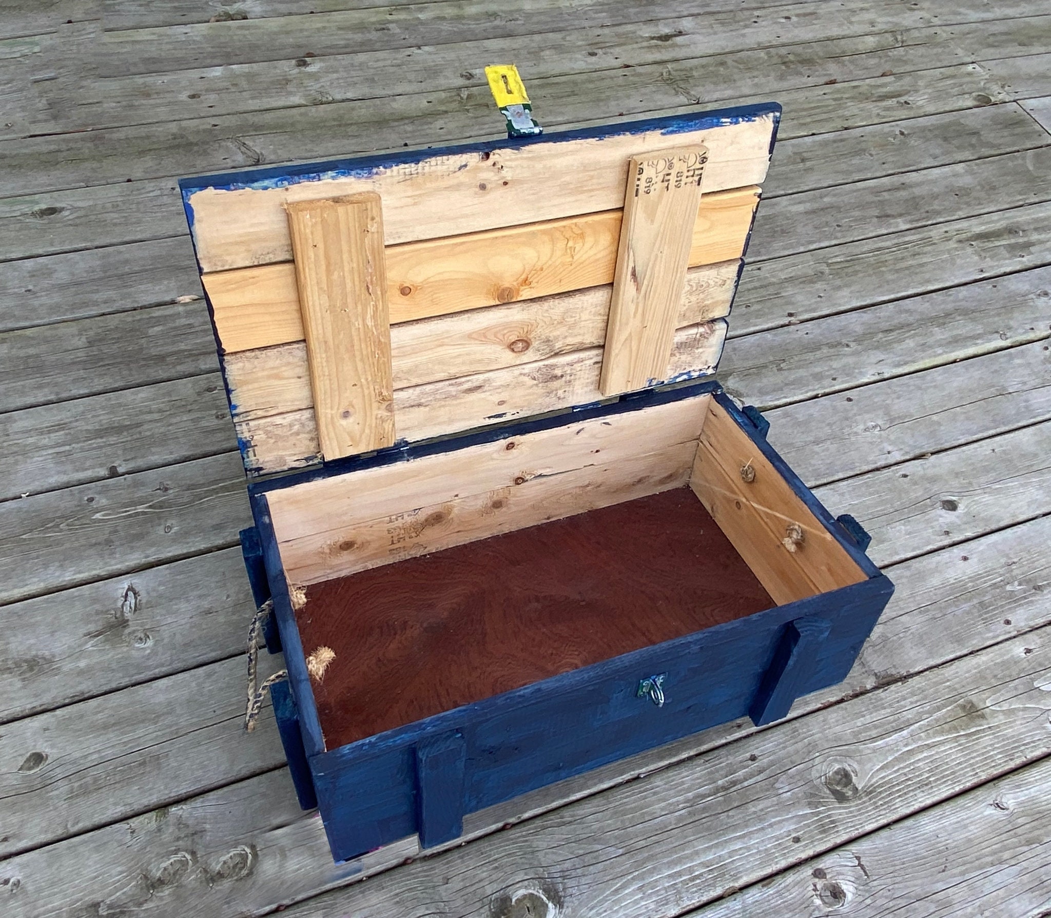 Vintage Army Style Wooden Box Wood Storage Box - Etsy