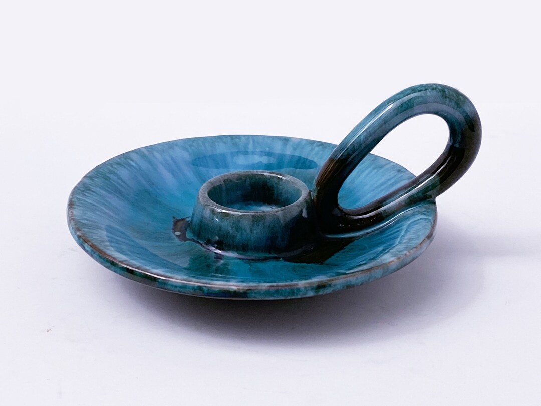 Blue Mountain Pottery Candlestick Holder BMP Collingwood Canada ...