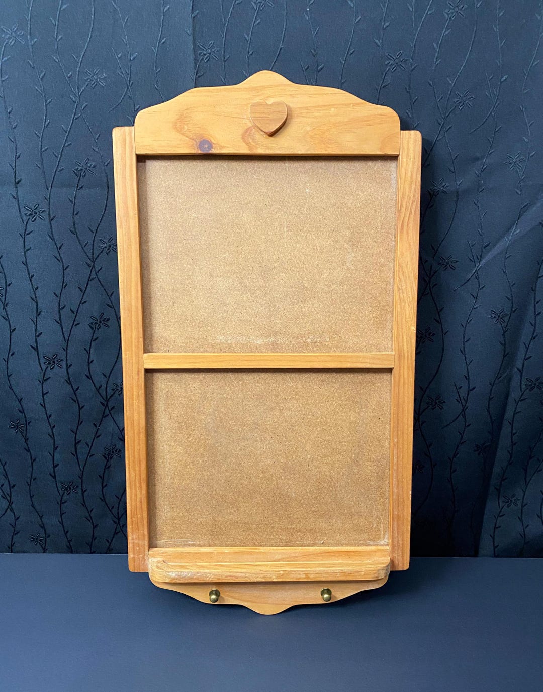 Wooden Calendar Frame Calendar Holder Front Loading Calendar Holder ...