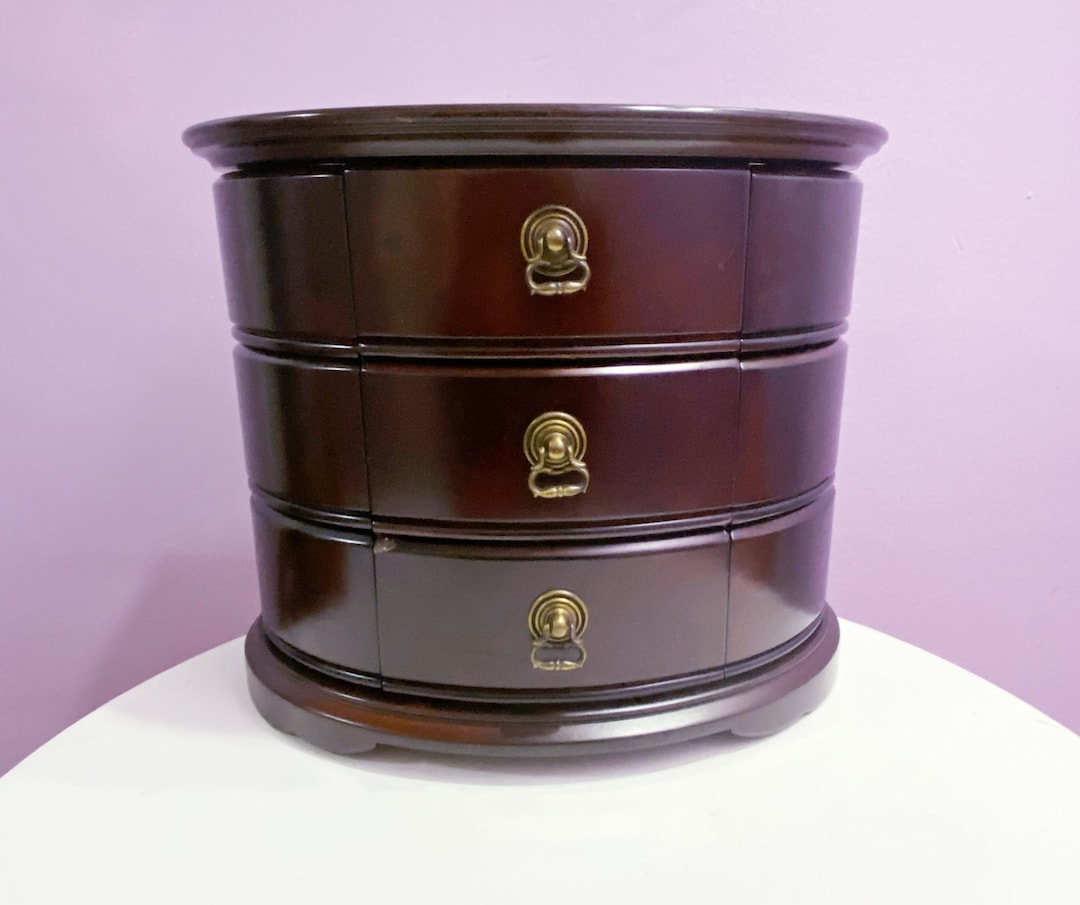Vintage Bombay Wooden Jewelry Box Unique Jewelry Organizer Cabinet - Etsy