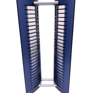 Vintage Storage Holder Case Tower 25 Disc CD Holder Tower Rack CD ...