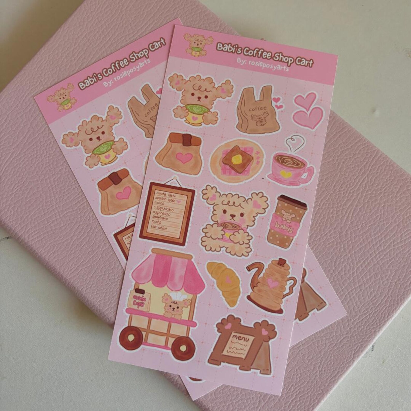 Babi Sticker Sheet Collection - Etsy