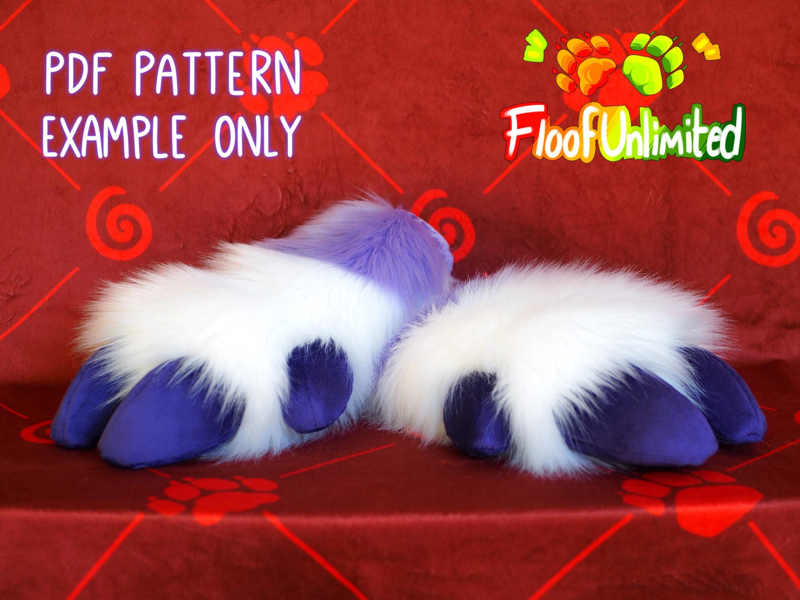 DIY Fursuit Puffy Hooves - PDF Pattern by Floof Unlimited - Etsy