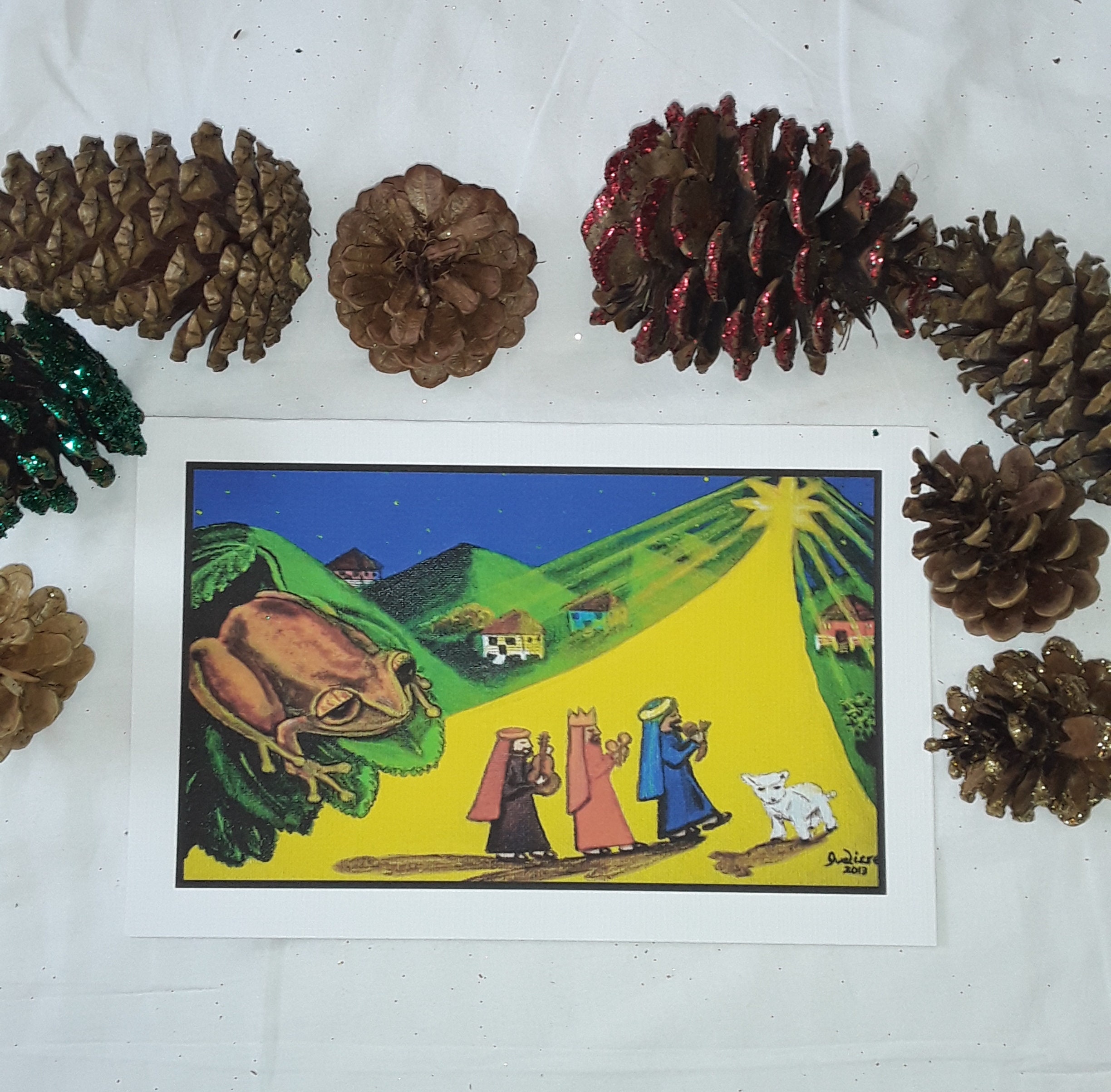 Puerto Rican Art/ San Juan Puerto Rico Greeting Card/ Puerto Rican ...