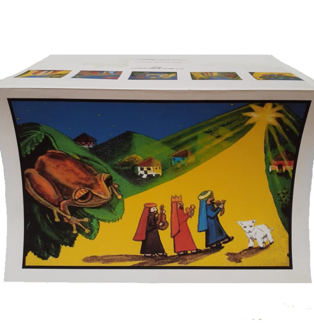 Puerto Rican Art/ Coqui Frog Greeting Card/ Puerto Rican Artist Thank ...
