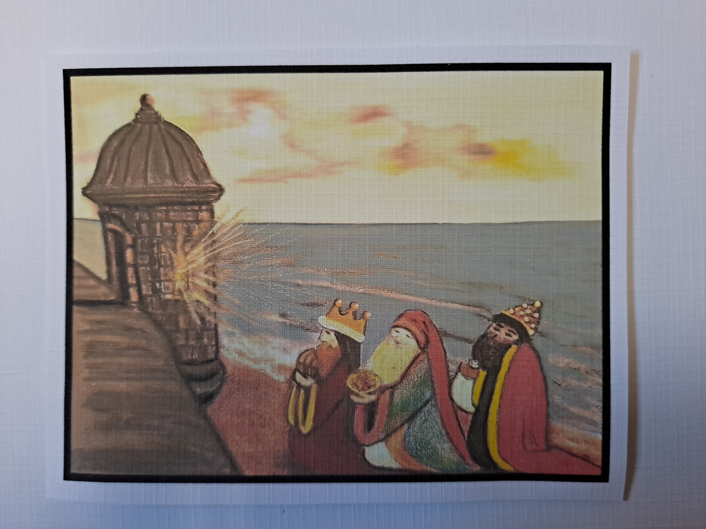 Puerto Rico Coqui Art/ Puerto Rican Christmas Greeting Cards/ Three ...