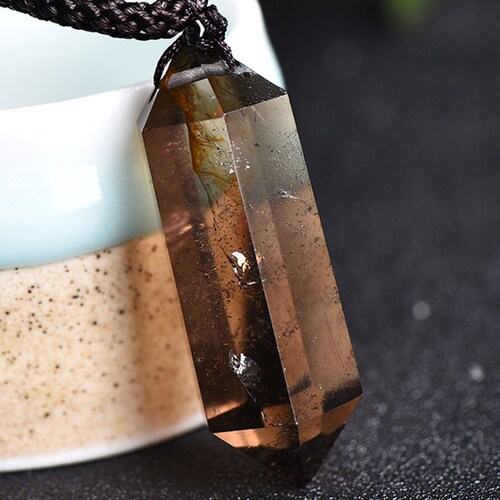 Cybele Key Necklace Gemstone Key Charm Necklace 14k Gold Key | Etsy