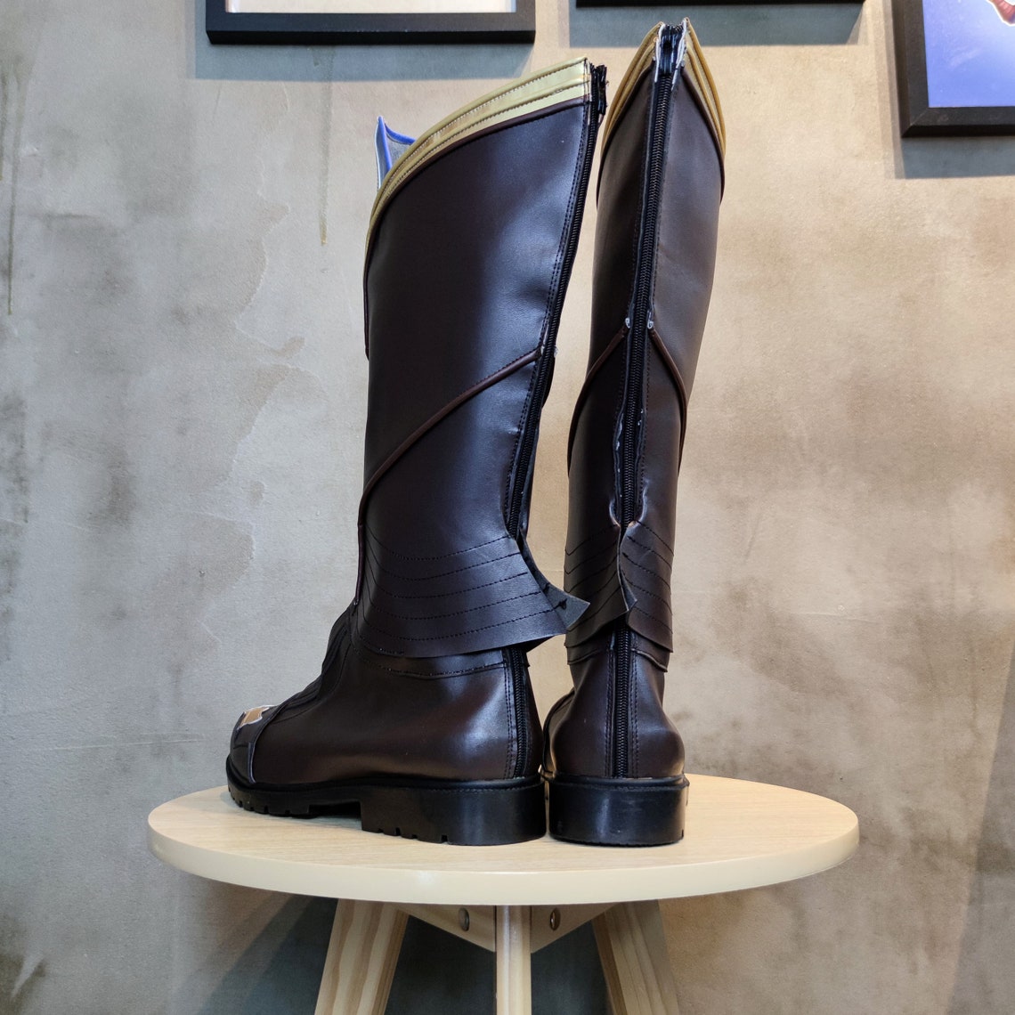 Avengers Infinity War Thanos Cosplay Shoes Men Boots Custom - Etsy