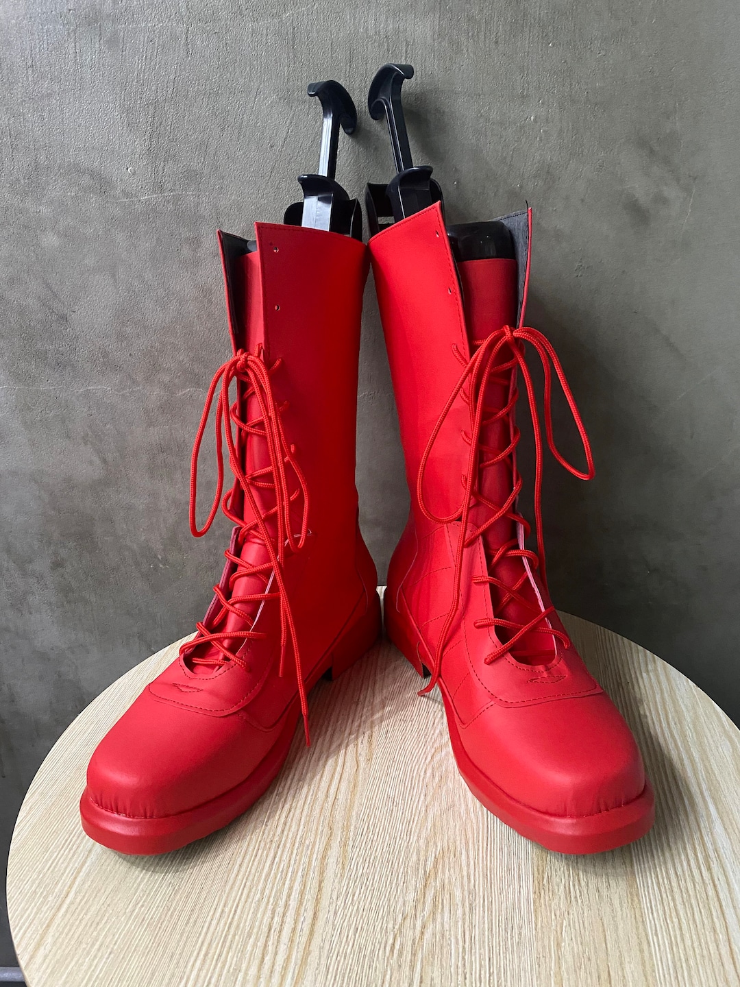 Daredevil Cosplay Shoes Men Boots Red Ver. - Etsy