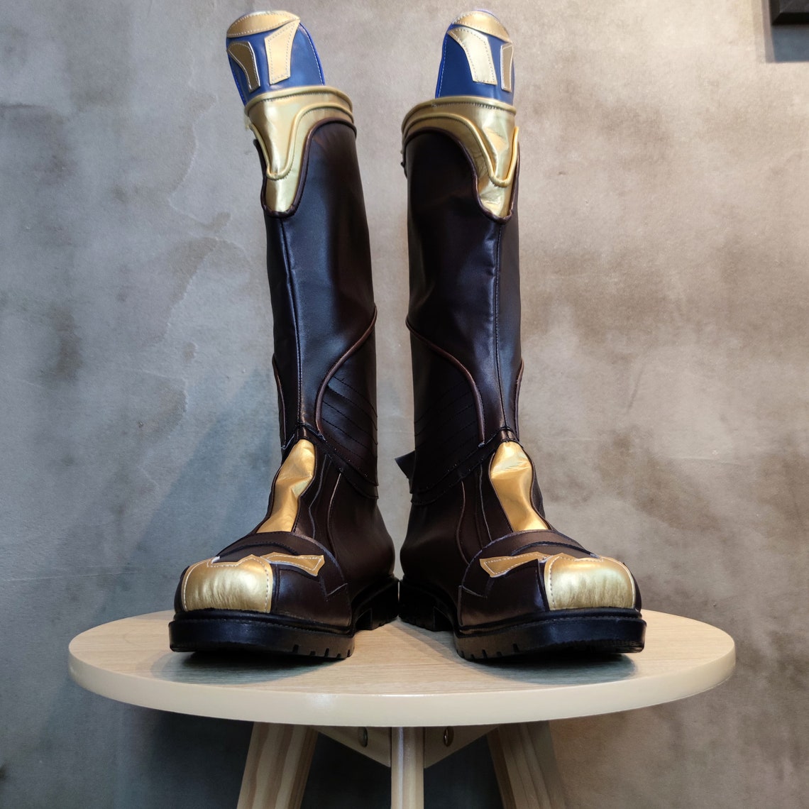 Avengers Infinity War Thanos Cosplay Shoes Men Boots Custom Made - Etsy