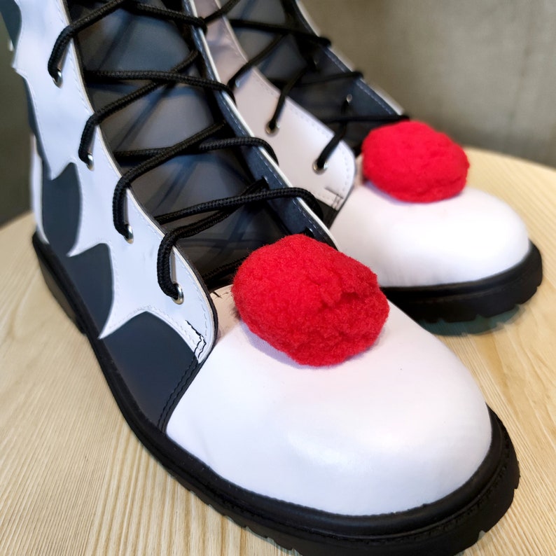 Pennywise Shoes the Dancing Clown IT Halloween Cosplay Boots - Etsy