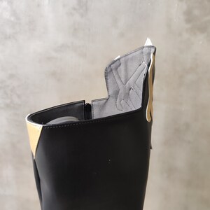 Genshin Impact Aether Cosplay Shoes Men Boots Custom Made - Etsy