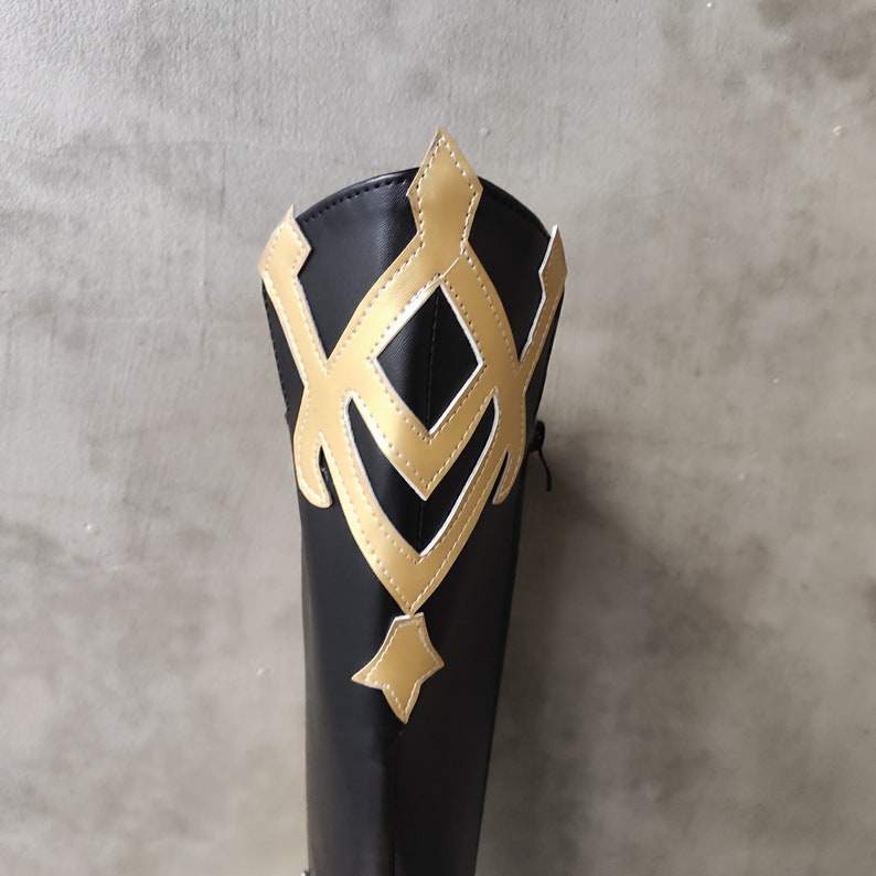 Genshin Impact Aether Cosplay Shoes Men Boots Custom Made - Etsy