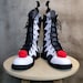 Pennywise Shoes the Dancing Clown IT Halloween Cosplay Boots - Etsy