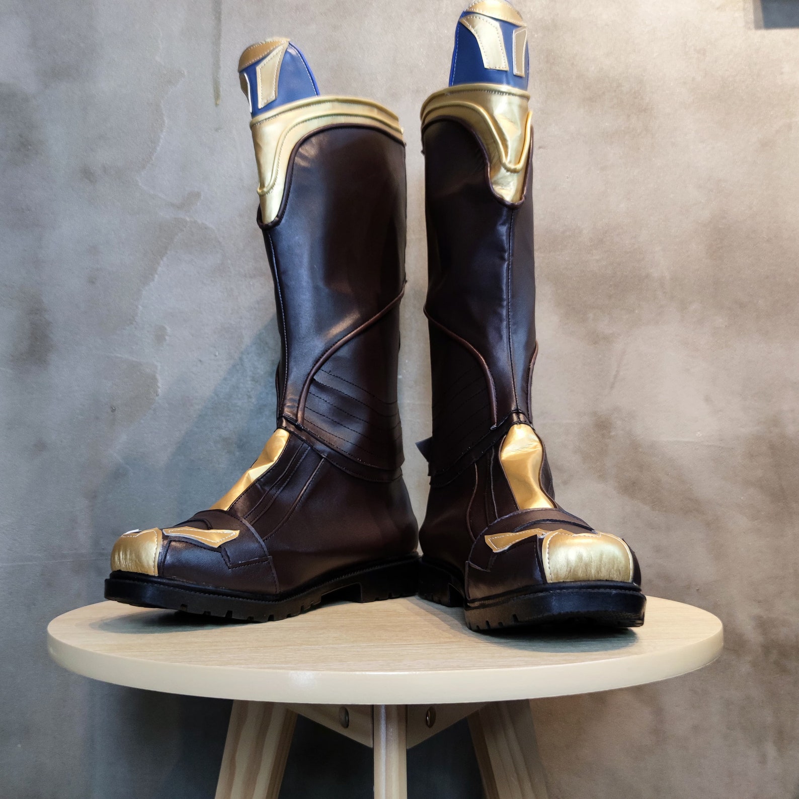 Avengers Infinity War Thanos Cosplay Shoes Men Boots Custom Made - Etsy