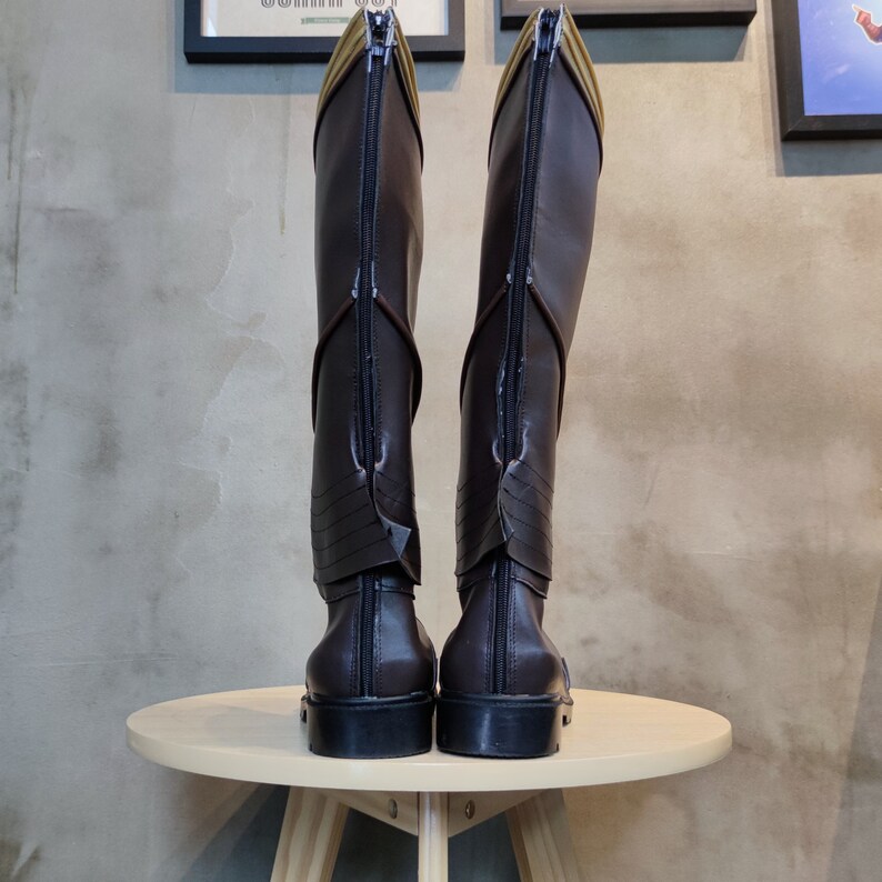 Avengers Infinity War Thanos Cosplay Shoes Men Boots Custom Made - Etsy