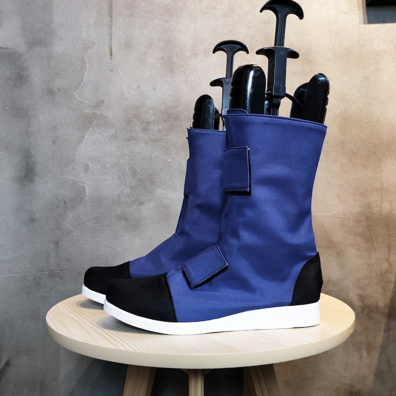 Goku Shoes Anime Cosplay Boots Handmade - Etsy