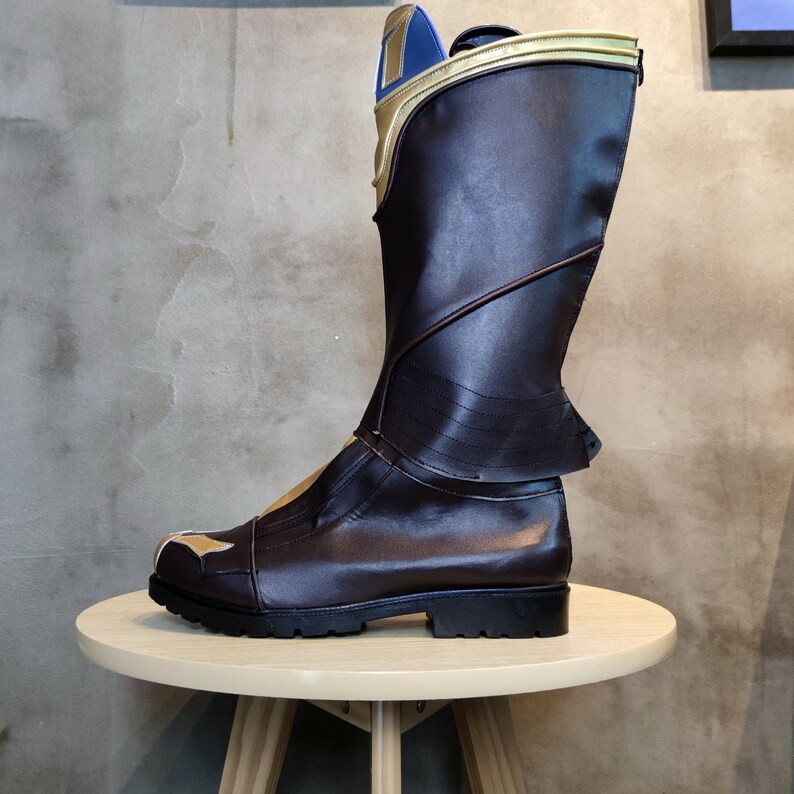 Avengers Infinity War Thanos Cosplay Shoes Men Boots Custom Made - Etsy