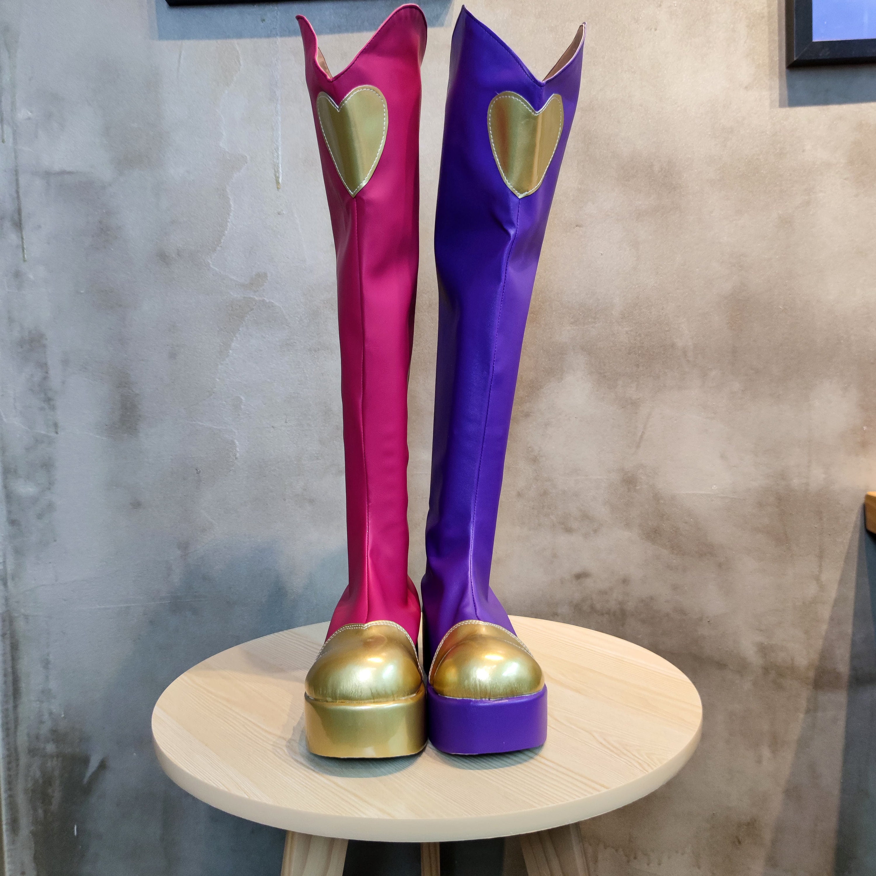 LOL Heartseeker Jinx Shoes Cosplay League of Legends Long - Etsy UK