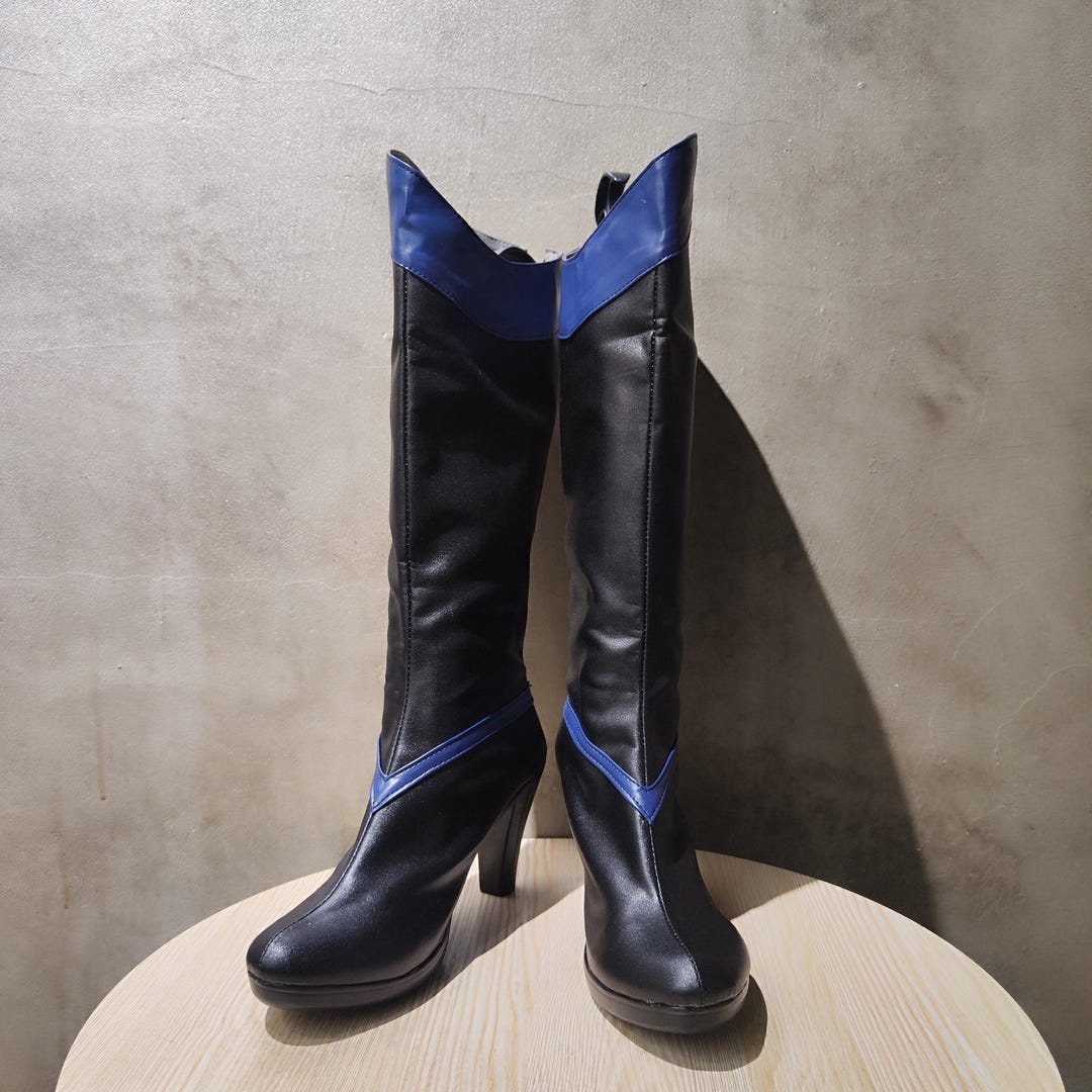 Nightwing Cosplay Shoes Women Boots High Heels - Etsy