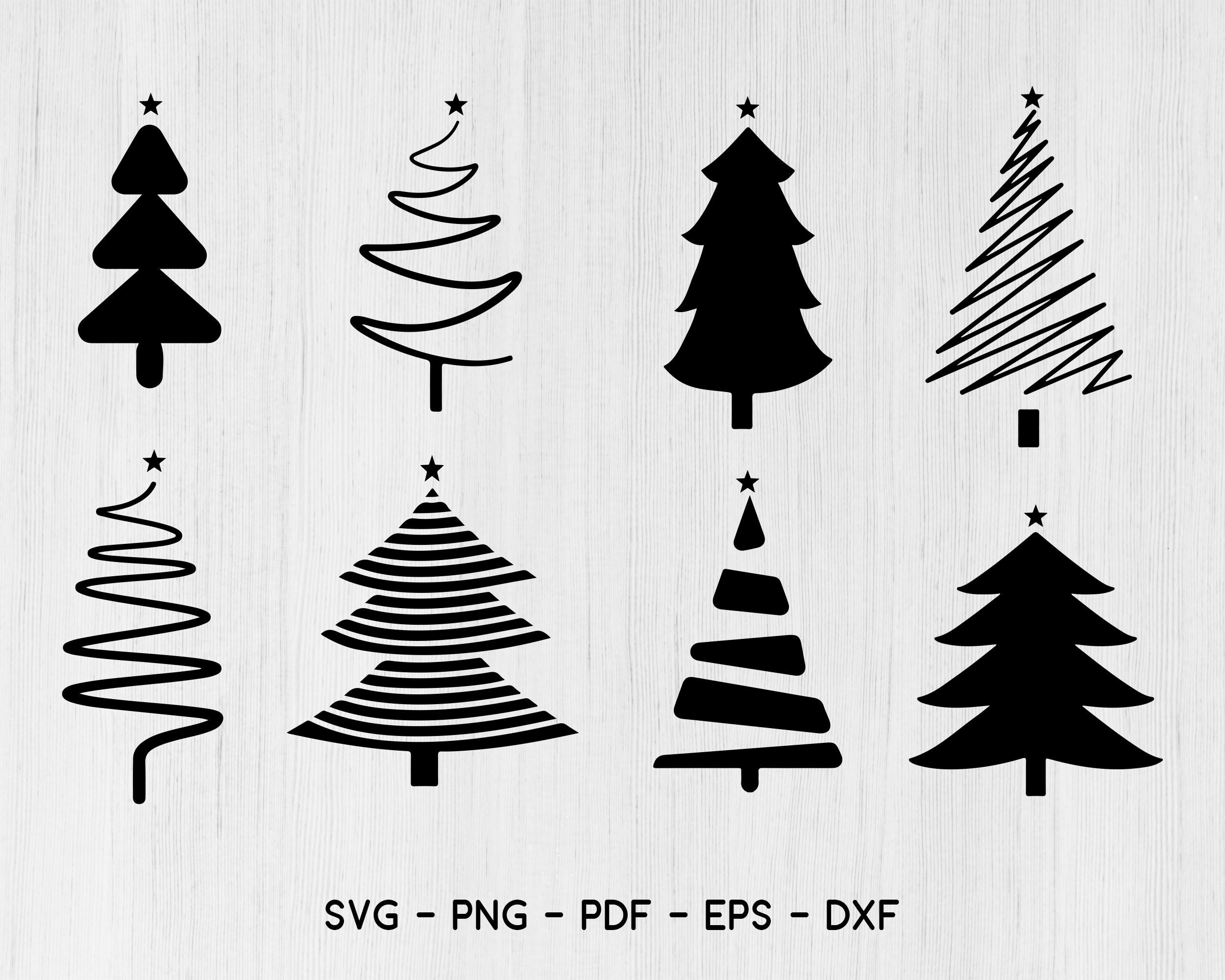 Christmas Tree Svg, Christmas Tree Cut File Svg,tree Christmas Svg ...