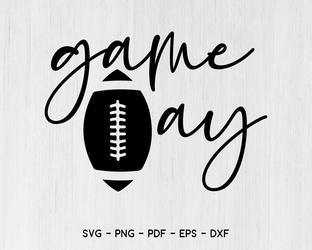 Game Day Svg, Football Game Day Svg, Game Day Football Svg, Football ...