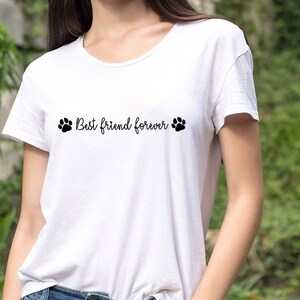 Best Friend Forever Svg ,dog Paws, Dog Paw Print SVG, Pet Paw Print Svg ...