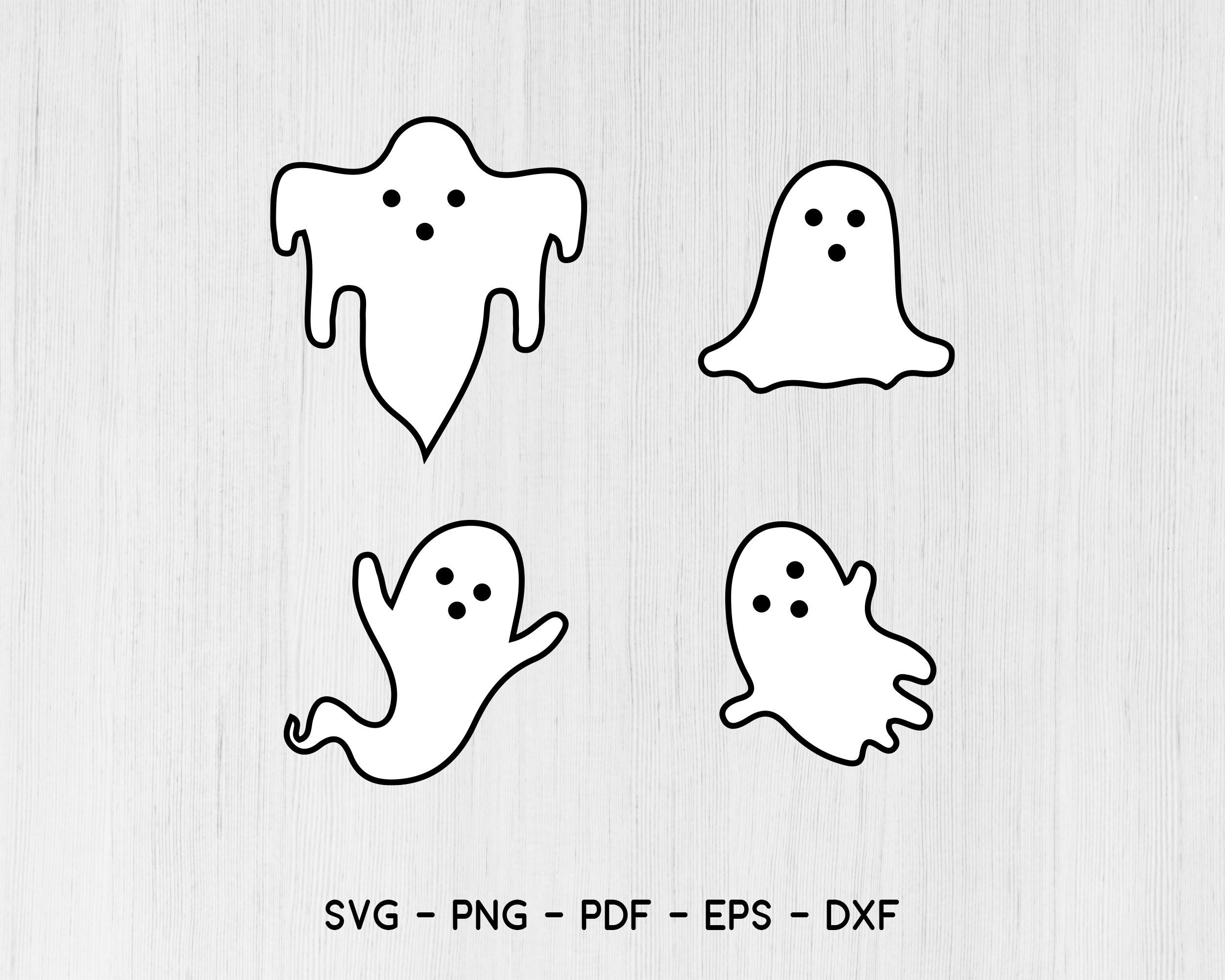 Ghost SVG | Halloween SVG | Simple Ghost Svg | Seasonal SVG | Halloween ...