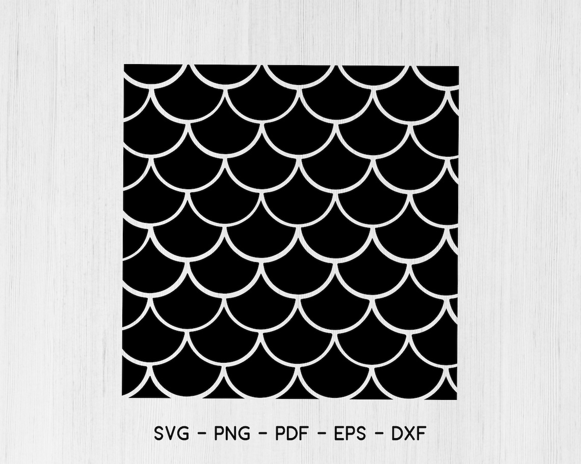 Mermaid Svg Mermaid Scales Svg Seamless Pattern Mermaid - Etsy