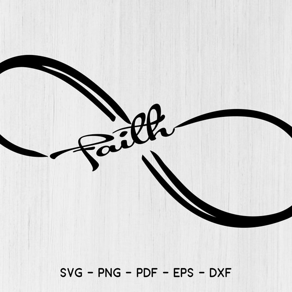 Faith in Cursive - Etsy