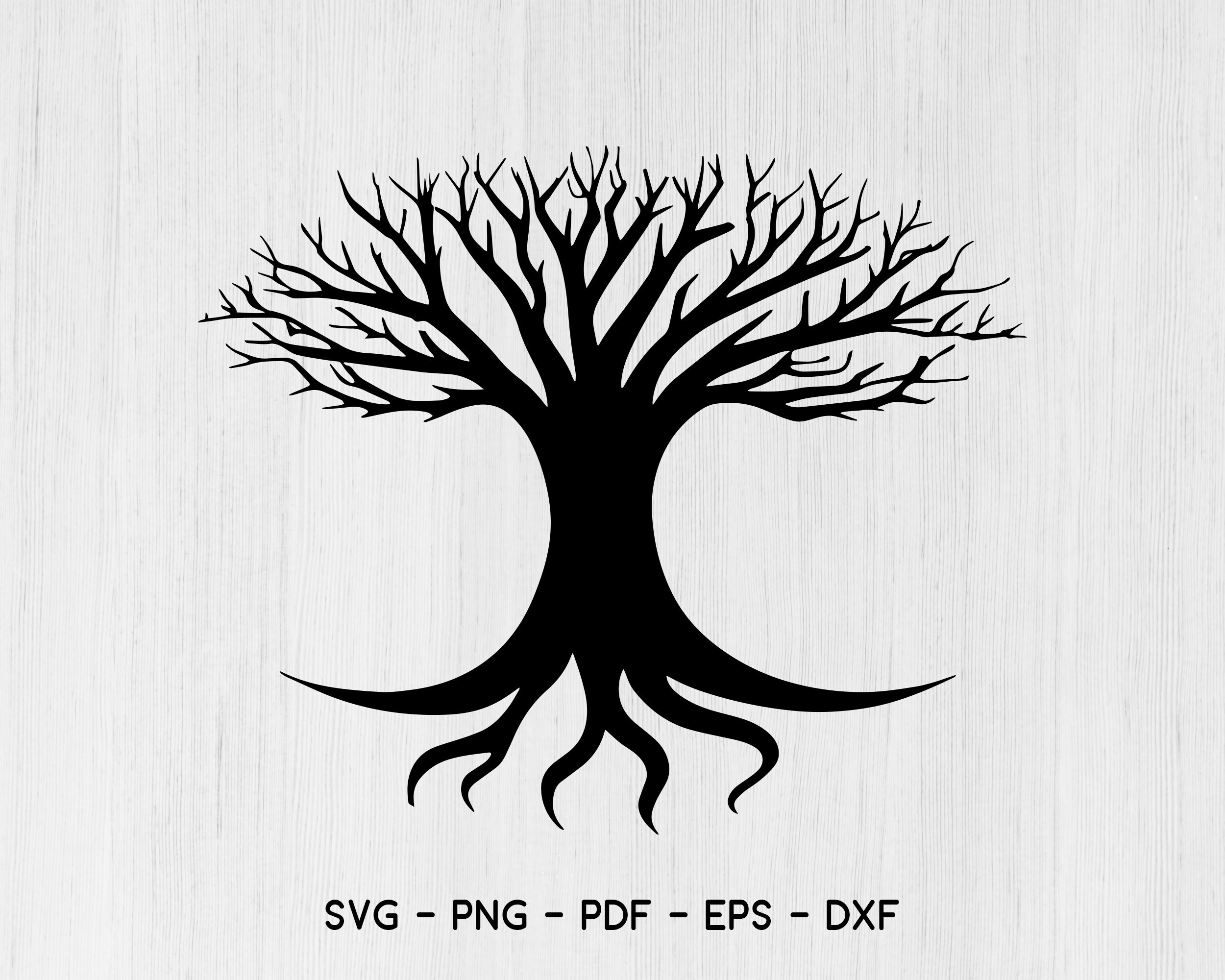 Tree of Life SVG, Tree Svg ,tree of Life Png ,tree Silhouette , Tree ...