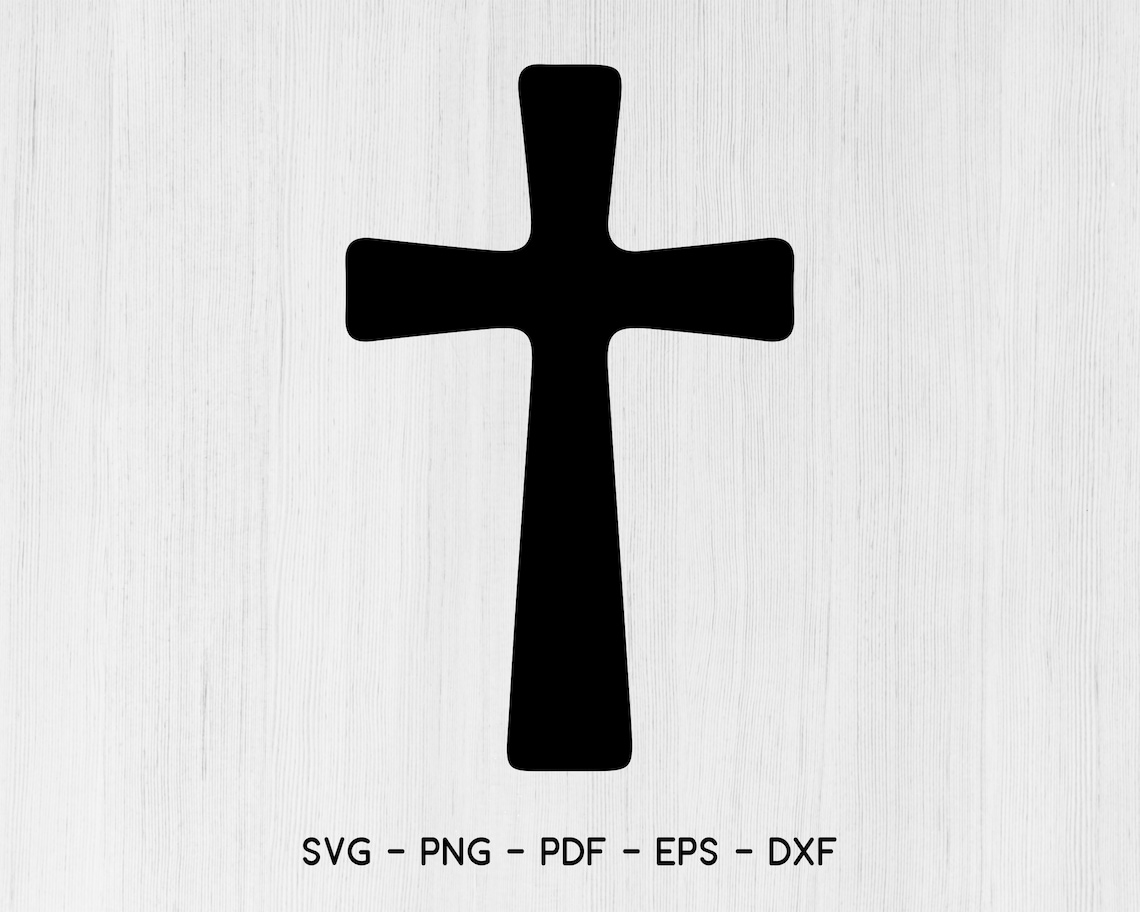 Cross SVG File, Digital Download for Cricut and Silhouette (includes ...