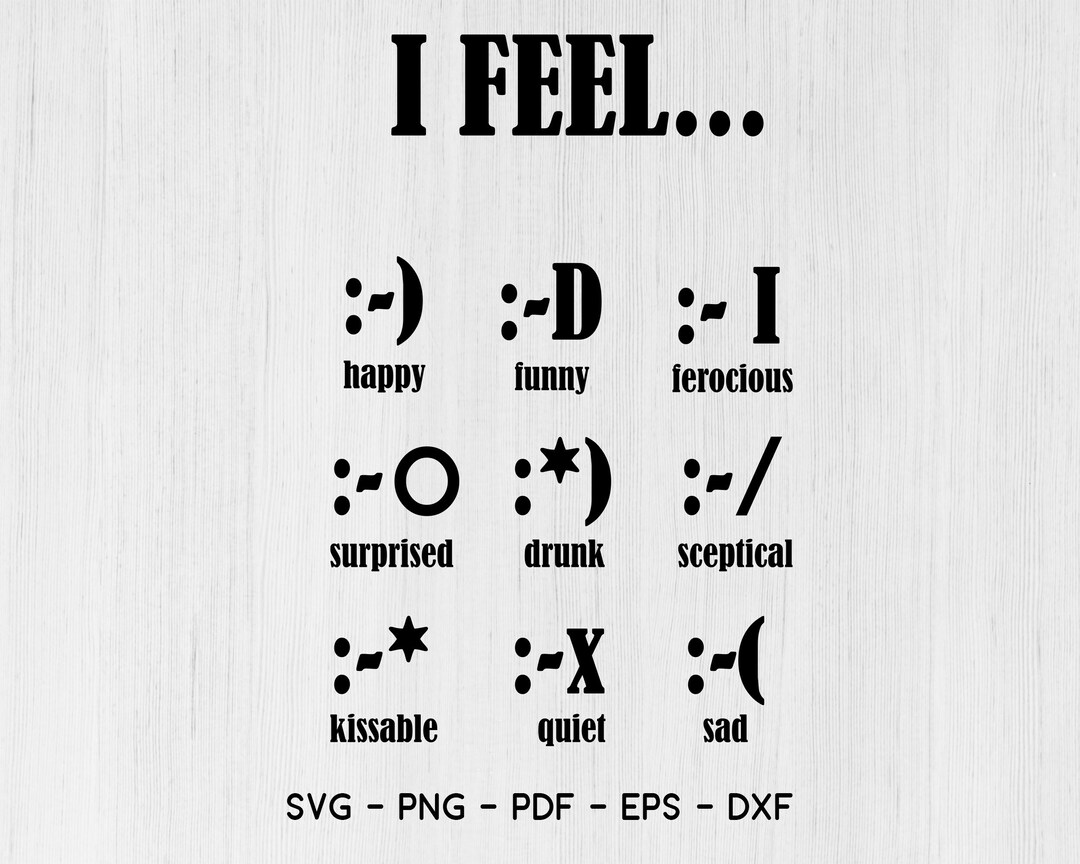I Feel Svg,mood Svg,funny Desing Svg,coffe Cup Desing Svg,cutting File ...