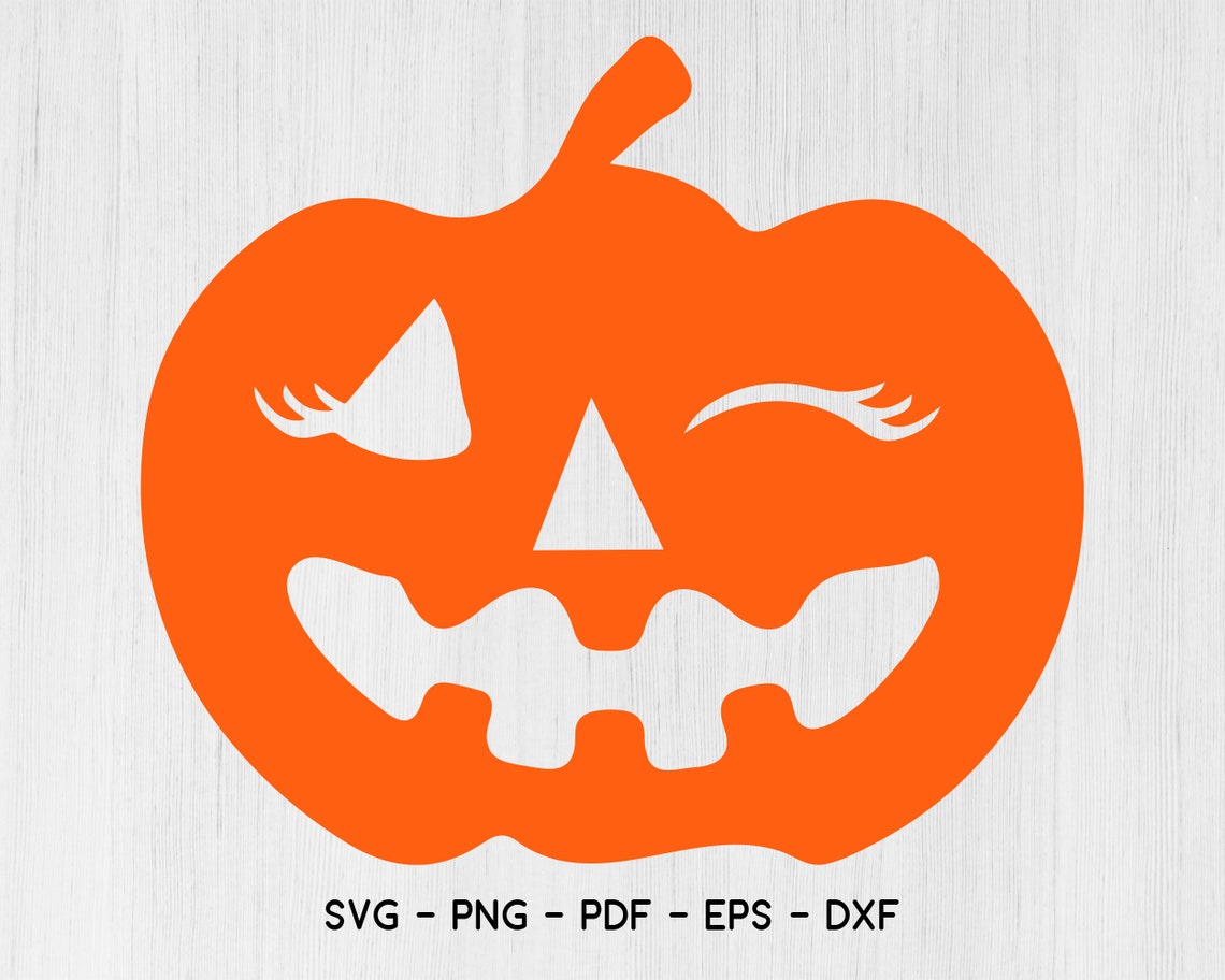 Pumpkin SVG jack-o-lantern Face SVG Halloween SVG Digital - Etsy
