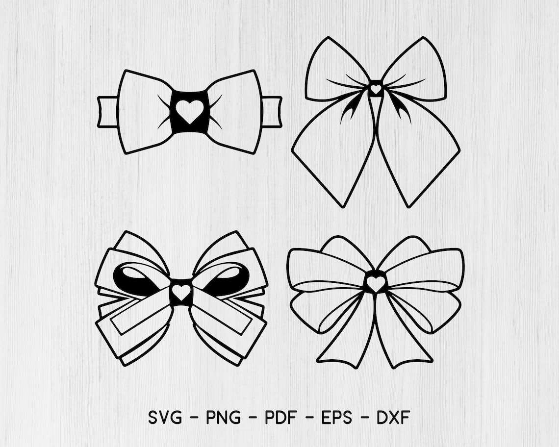 Bow Svg bow SVG Filebow Vectorbow Clipartbows Svgbow Svg - Etsy