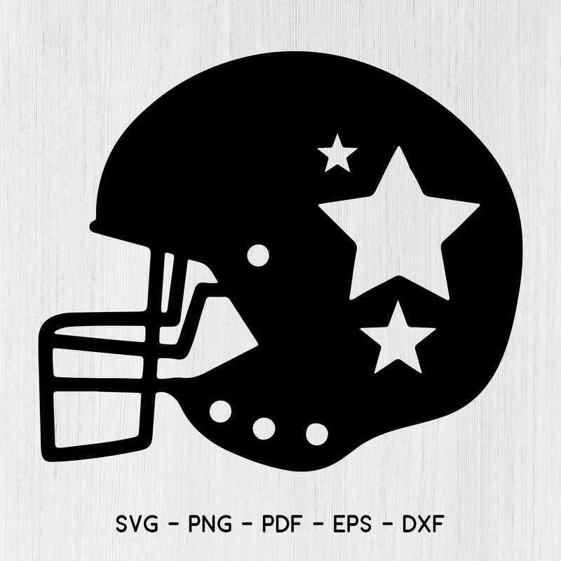 Football Helmet Svg - Etsy