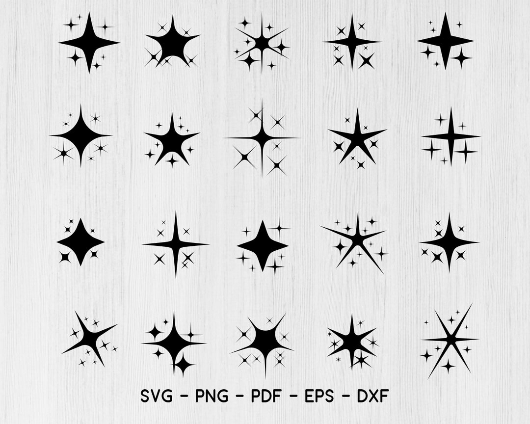 Star SVG Bundle , Star Clipart, Star Digital Download Svg, Stars Svg ...