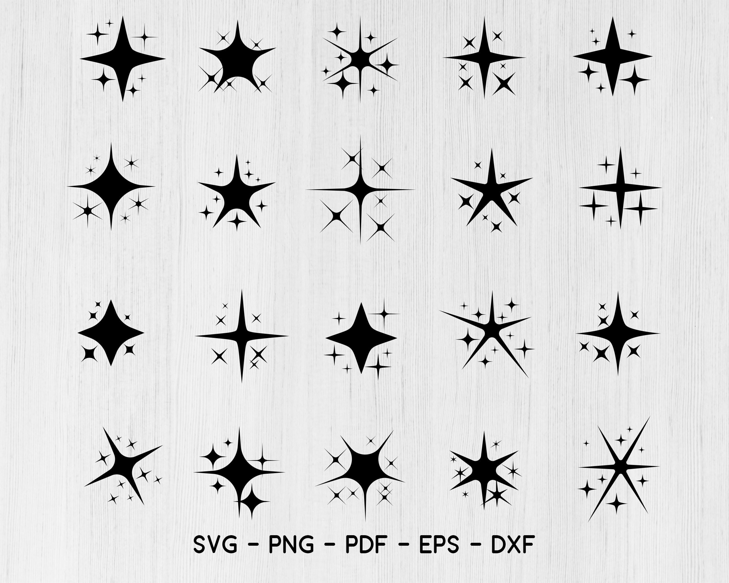 Star SVG Bundle , Star Clipart, Star Digital Download Svg, Stars Svg ...