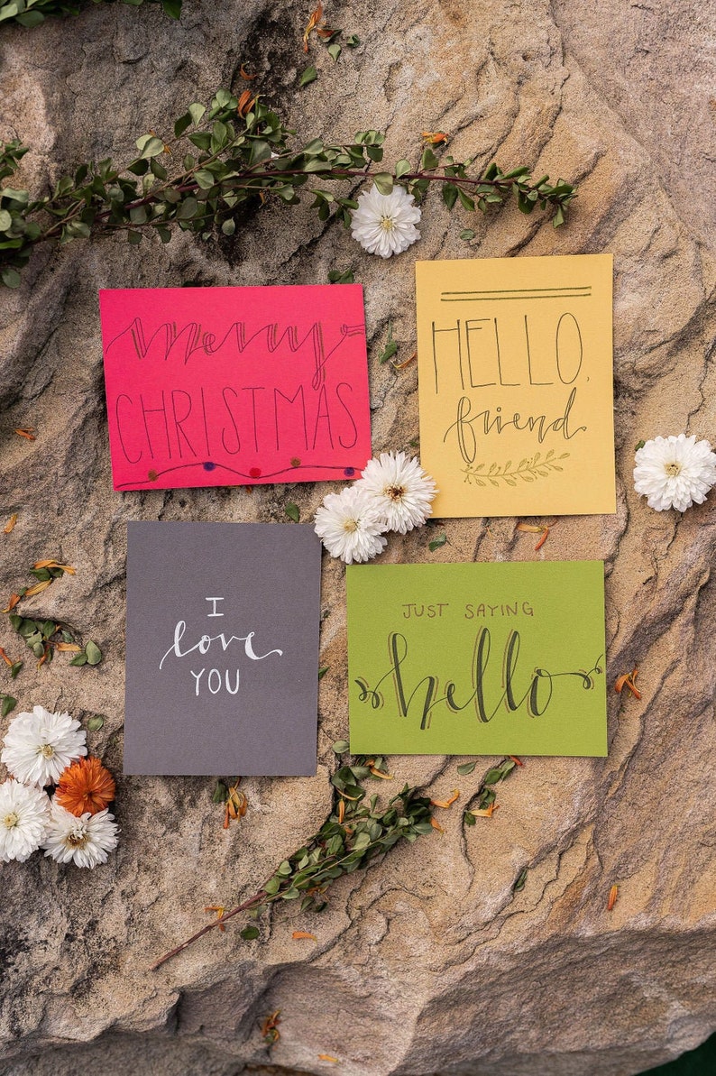 Custom Handmade Cards - Etsy